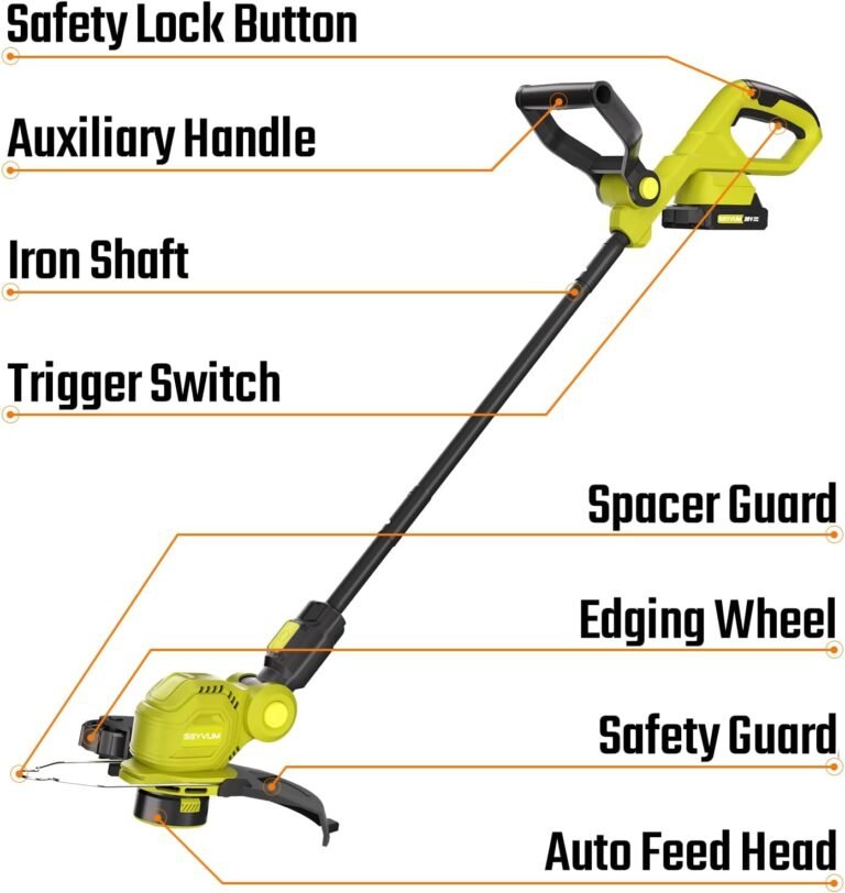 SEYVUM String Trimmer Review - Ultimate Outdoor Power Tools for You